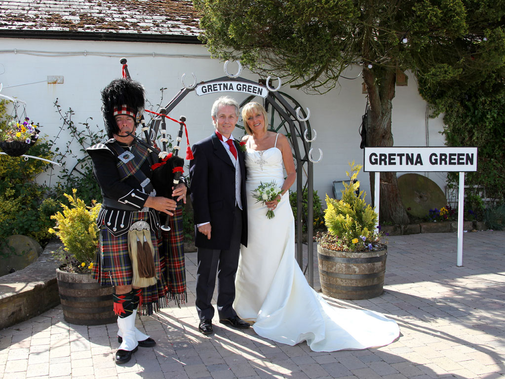 Gretna Green Weddings at The Gretna Wedding Bureau